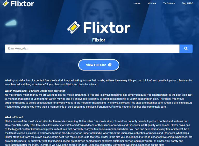 Everything You Need to Know Before Using Flixtor - VPNProfy